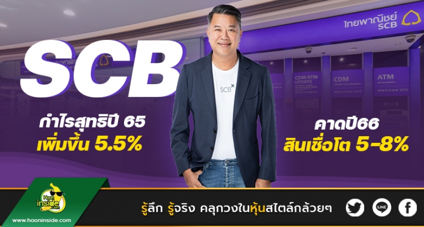 HotNews: SCB กำไรสุทธิปี 65 เพิ่มขึ้น 5.5% คาดปี66สินเชื่อโต5-8% | HoonInside รู้ลึก รู้จริง ทุก ...