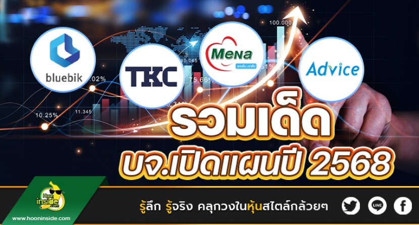 HotNews: รวมเด็ด บจ.เปิดแผนปี 2568 | HoonInside รู้ลึก รู้จริง ทุกการลงทุน คลุกวงในหุ้นสไตล์กล้วยๆ